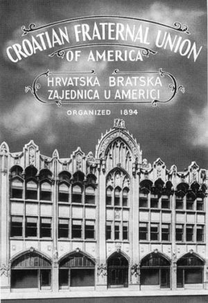 History – Croatian Fraternal Union of America